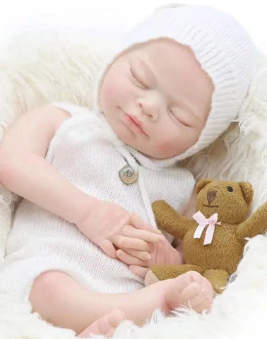20" Full Silicone Reborn Baby Sleeping Boy - Vacos Store – vacos