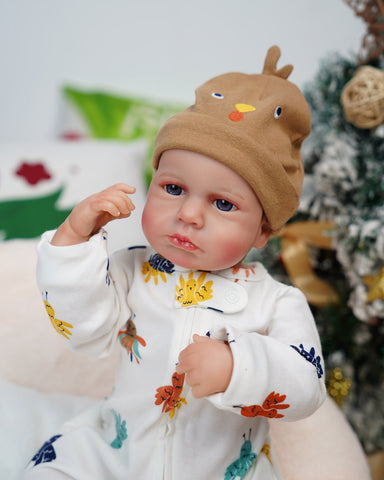 20" Reborn Dolls Newborn Girl with Big Blue Eyes - Vacos Store – vacos