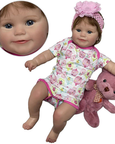 20" Reborn Baby Dolls Realistic Awake Toddlers Girl - Vacos Store – vacos